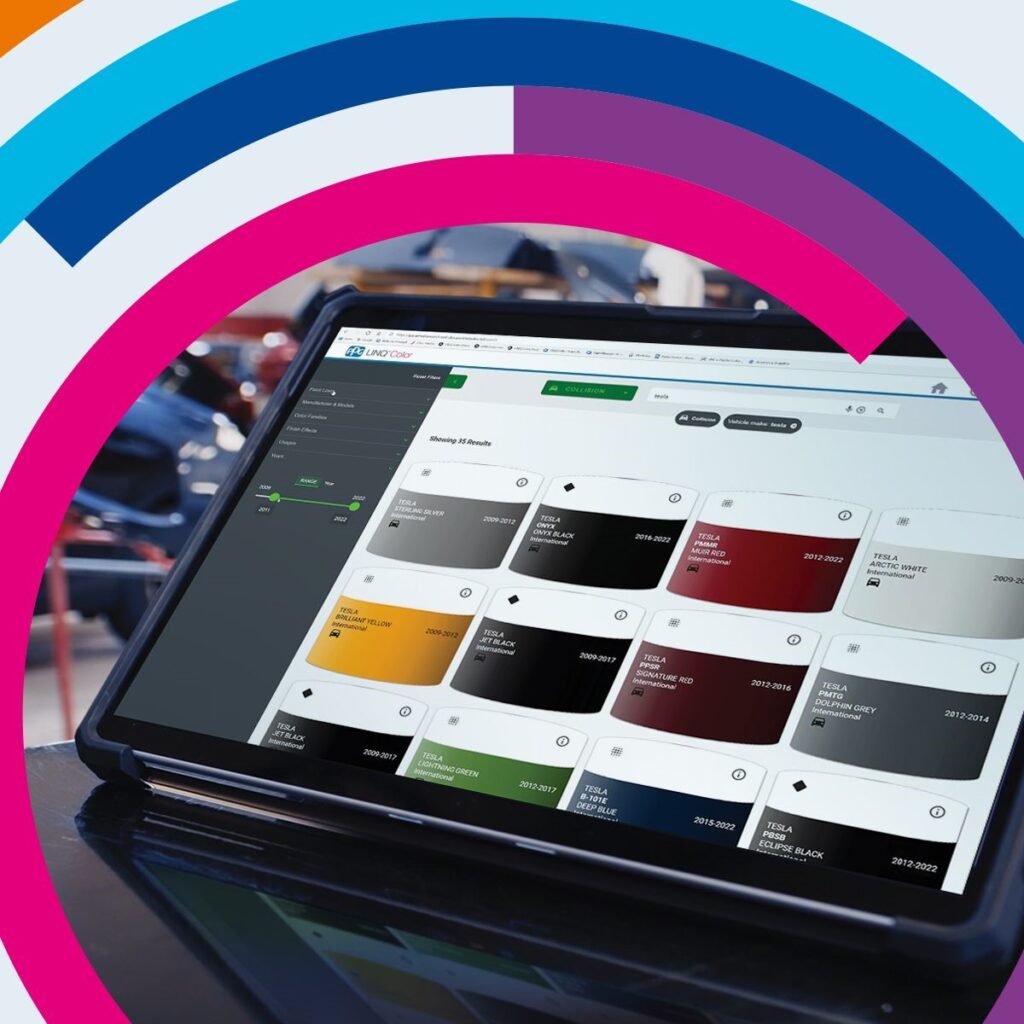 PPG automotive refinish coatings find your color match anytime anywhere ...
